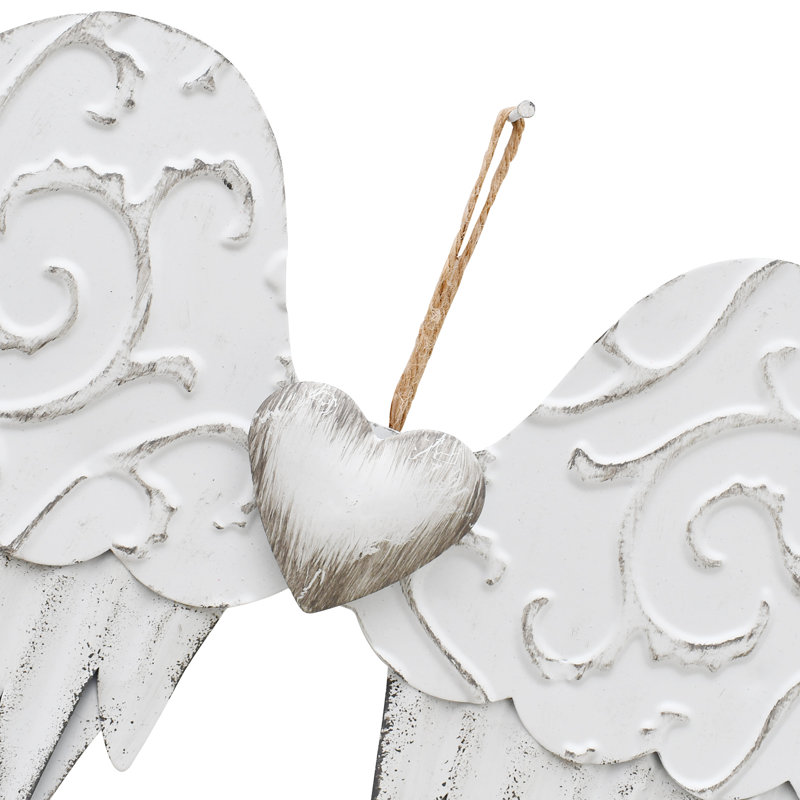 Trinx Metal Angel Wings Wall Decor Decorative Angel Wings Wall Art ... Trinx Metal Angel Wings Wall Decor Decorative Angel Wings Wall Art ...